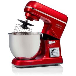 ARZUM 1400 Watt Küchenmaschine Knetmaschine Rührmaschine Teigmaschine KitchenAid Rot