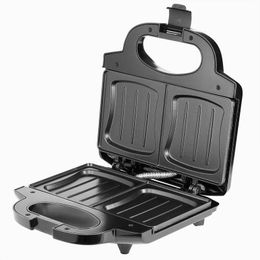 Monzana - Sandwichmaker xxl 750 w Antihaftbeschichtete Platten Sandwichtoaster mit Grillampel Überhitzungsschutz bpa Frei