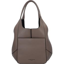 Liebeskind Berlin LIEBESKIND Shopper, Leder, Ziernähte, für Damen, braun