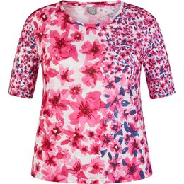 Rabe Shirt, Halbarm, Rundhalsausschnitt, für Damen, pink, 38