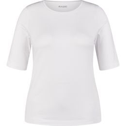 Rabe Shirt, Halbarm, Rundhalsausschnitt, für Damen, weiß, 44