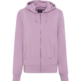 Joy Sportswear Originals Sweatjacke, Eingrifftaschen, Baumwolle, für Damen, lila, M