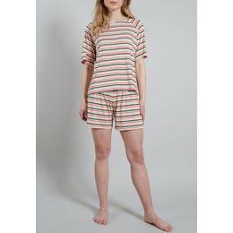 Tom Tailor Shorty, Streifen, für Damen, rot, 38