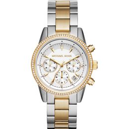 Michael Kors Damen Chronograph "MK6474", bicolor