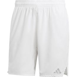 Adidas Trainingshose, Gummibund, für Herren, weiß, M