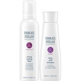 Marlies Möller Marlies Möller Beauty Haircare Strength Geschenkset Daily Mild Shampoo 200 ml + Strong Styling Foam 200 ml