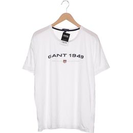 Gant Herren T-Shirt, weiß, Gr. 54