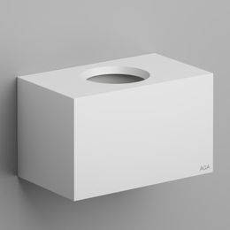 Viverso AGA Design U Box für Toilettenbürste, AL302XWM,