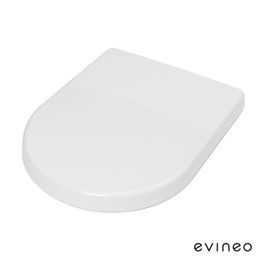 evineo ineo WC-Sitz, abnehmbar mit Absenkautomatik, BE0510WH,