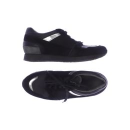 Santoni Damen Sneakers, schwarz