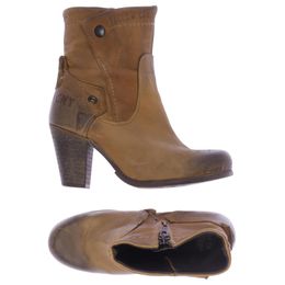 Yellow Cab Damen Stiefelette, braun, Gr. 37