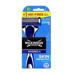 Wilkinson Nassrasierer Wilkinson Hydro 5 Skin Protection Regular Rasierer + Ersatzklinge