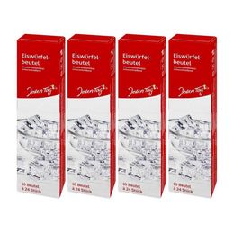 Jeden Tag Cocktail-Set 4 x JedenTag Eiswürfelbeutel 10 Beutel 24er