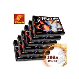 Boomex Grillanzünder Fire Lion 6er Pack Anzündwürfel