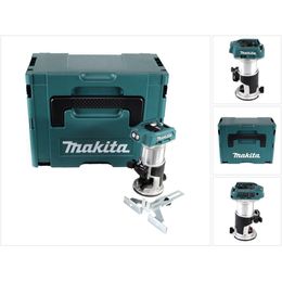 Makita Oberfräse DRT 50 ZJ Akku Multifunktionsfräse brushless 18V Solo im Makpac 3