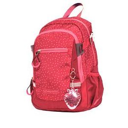 Schneiders Kindergartenrucksack Kunstfaser rot