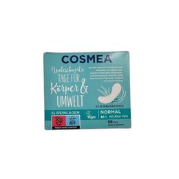 Cosmea Slip-Einlage Cosmea Slipeinlagen Comfort Plus Normal mit Aloe Vera Damenbinden 58