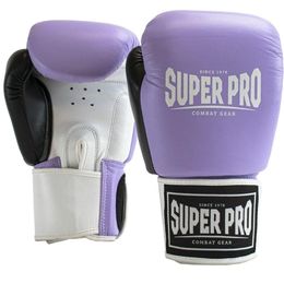 Super Pro Boxhandschuhe, schwarz