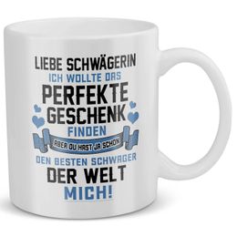 22Feels Tasse Schwägerin Geschenk Hochzeit Idee Frauen Weihnachten Geburtstag Haferl