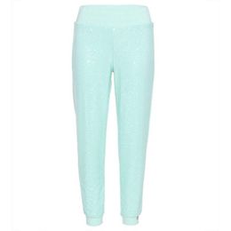 MONACO blue WEEKEND Jogger Pants Sweathose figurumspielend mit Paillettenverzierung