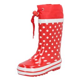 Playshoes Gummistiefel Jungen Gr&ouml;&szlig;e 26.5 rot / wei&szlig;