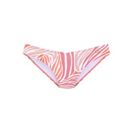 Sunseeker Bikinihose Damen Gr&ouml;&szlig;e L dunkelorange / ros&eacute; / puder / wei&szlig;