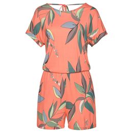 s.Oliver Jumpsuit Damen Gr&ouml;&szlig;e XS opal / smaragd / koralle / hellorange