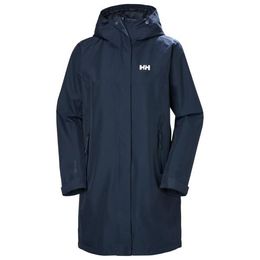 Helly Hansen - Women's Active Ocean Bound Raincoat - Mantel Gr M blau