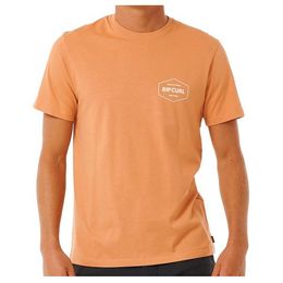 Rip Curl - Stapler Tee - T-Shirt Gr M orange