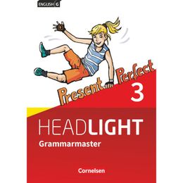 Cornelsen English G Headlight - Allgemeine Ausgabe - Band 3: 7. Schuljahr, Grammarmaster mit Lösungen - Gwen Berwick, Kartoniert (TB)