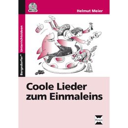 Coole Lieder zum Einmaleins, m. 1 CD-ROM - Helmut Meier, Gebunden