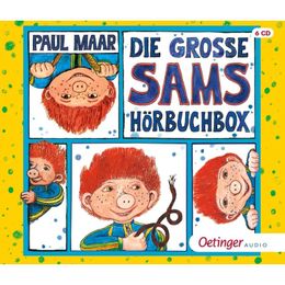 Die große Sams-Hörbuchbox,6 Audio-CD - Paul Maar (Hörbuch)