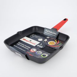 TK Maxx Schwarze Grill-Bratpfanne 28cm