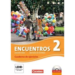 Cornelsen Encuentros - Método de Español - Spanisch als 3. Fremdsprache - Ausgabe 2010 - Band 2 - Klaus A. Amann, Wolfgang Steveker, Kartoniert (TB)