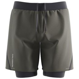 Salomon - Cross TW Shorts - Laufshorts Gr XL grau