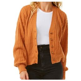 Rip Curl - Women's Afterglow Cardigan - Pullover Gr S orange