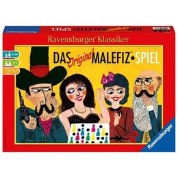 RAVENSBURGER VERLAG Ravensburger 26737 - Das Original Malefiz Spiel - Familienspiel für 2-4 Spieler, Ravensburger Klassiker ab 6 Jahren