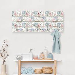 Bilderwelten Wandgarderobe Aquarell Sukkulentenbouquet Muster