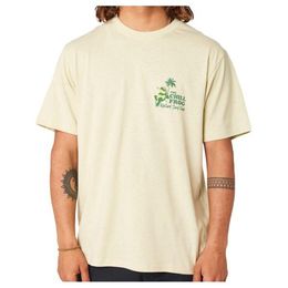 Rip Curl - Shaper Avenue Tee - T-Shirt Gr M beige