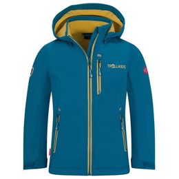 Trollkids - Kid's Balestrand Jacket - Softshelljacke Gr 92 blau