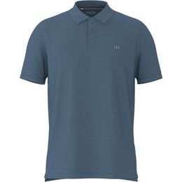 Selected Poloshirt, Regular Fit, Bio-Baumwolle, für Herren, blau, M