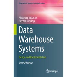 Data Warehouse Systems - Alejandro Vaisman, Esteban Zimányi, Gebunden