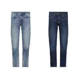 Livergy® Herren Jeans, Tapered Fit, normale Leibhöhe
