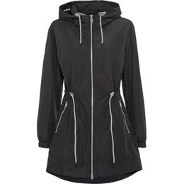 Fuchs & Schmitt FUCHS SCHMITT Parka, Kapuze, Innentasche, für Damen, schwarz, 44