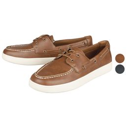 Livergy® Herren Freizeitschuhe mit Mokassin-Kontrastnaht