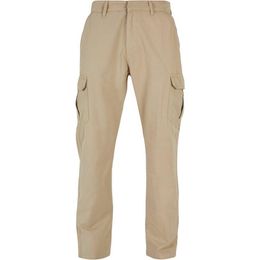 Urban Classics Cargohose Urban Classics Herren Straight Leg Cargo Pants (1-tlg), beige