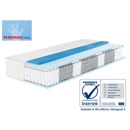 f.a.n. fan 7-Zonen-Boxspring-Matratze, integrierte Thermogel-Auflage, mit Taschenfederkern