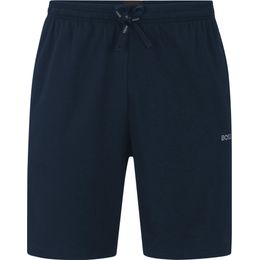 BOSS Loungewear-Hose, Logo-Stickerei, für Herren, blau, S