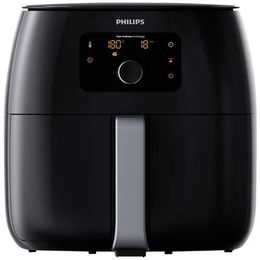 Philips Premium XXL HD9650/90 Heißluft-Fritteuse 2225 W Temperaturvorwahl, Timerfunktion, mit Display Schwarz
