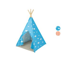 Playtive Kinder Spielzelt Tipi, aus reiner Baumwolle